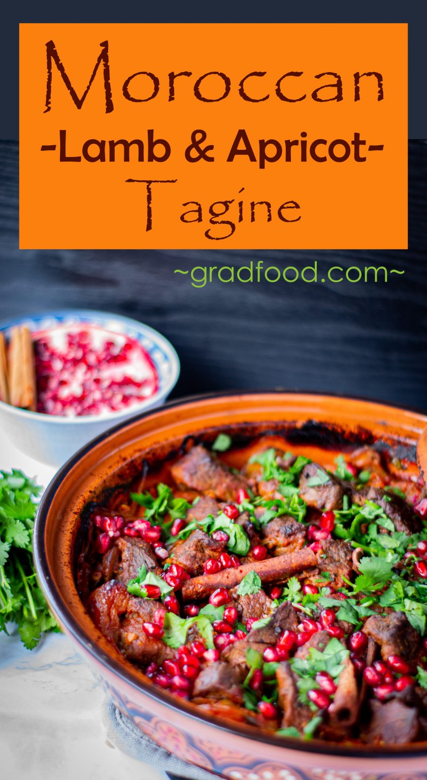 Moroccan Lamb & Apricot Tagine | GradFood